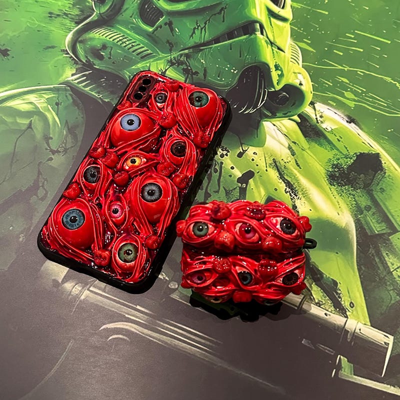 Eyes Scary 3d Phone Case - Etsy