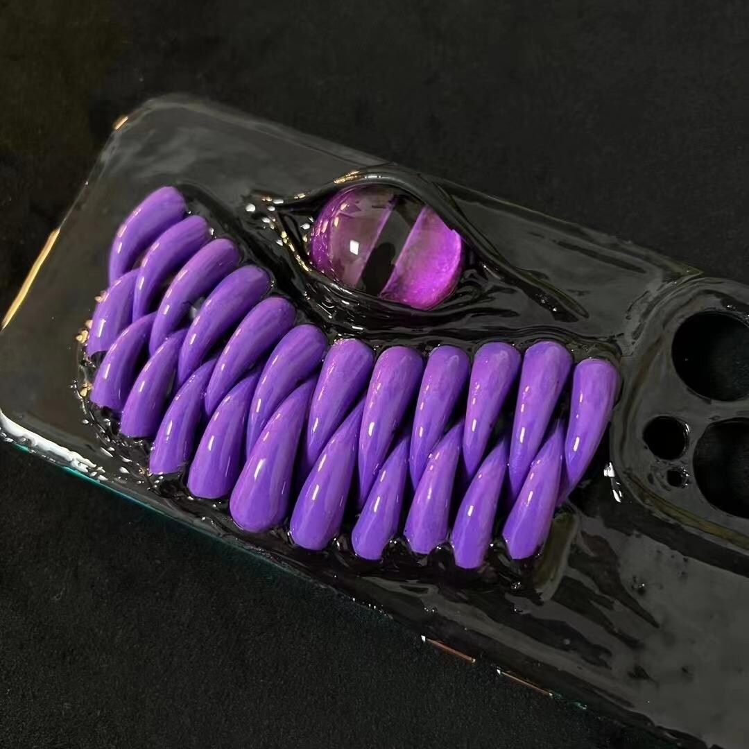 Creepy Gothic Eye Phone Case: Handmade Horror Halloween iPhone Case - Etsy