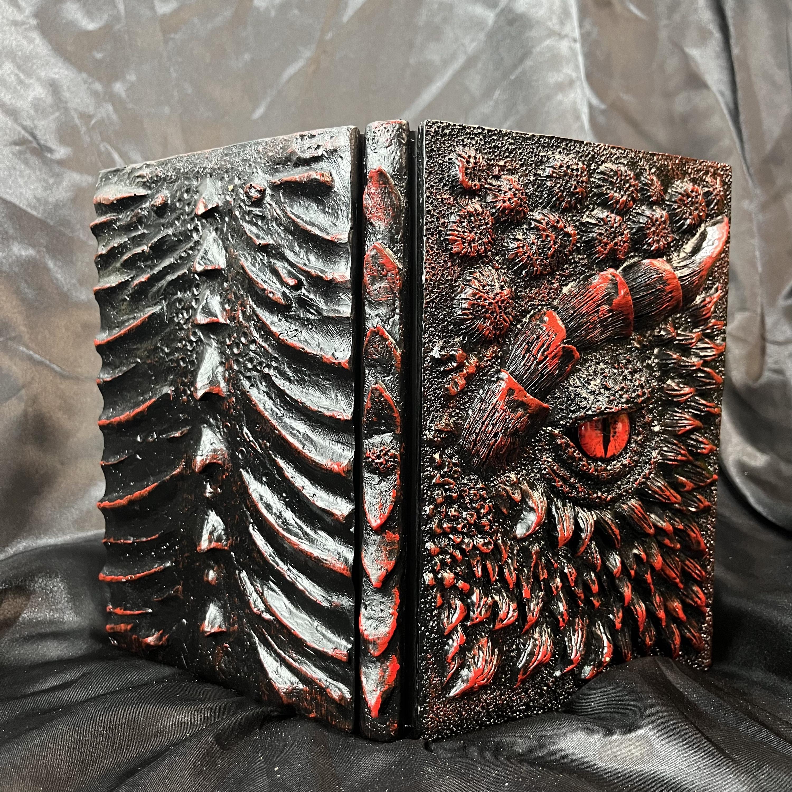 3D Dragon Eye Embossed Journal: Retro A5 Hardcover Notepad (7-styles ...