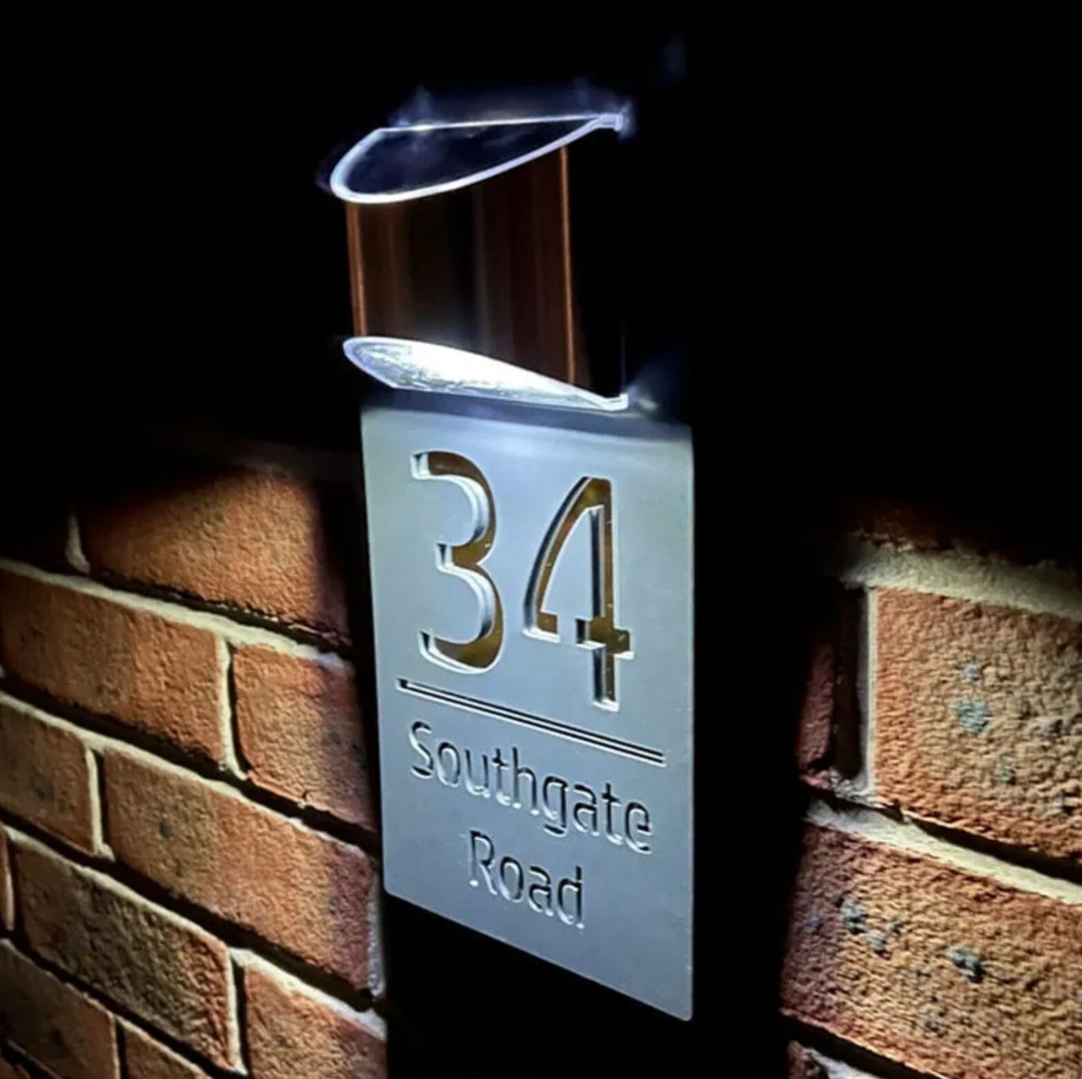 Illuminate Your Home With Our Elegant Personalized Solar-powered LED ...