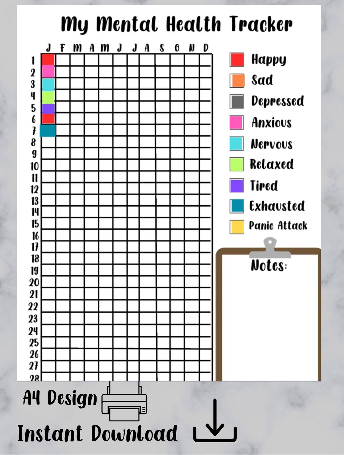 Mental Health Tracker Mental Health Tracker Behaviour Tracker Behaviour ...