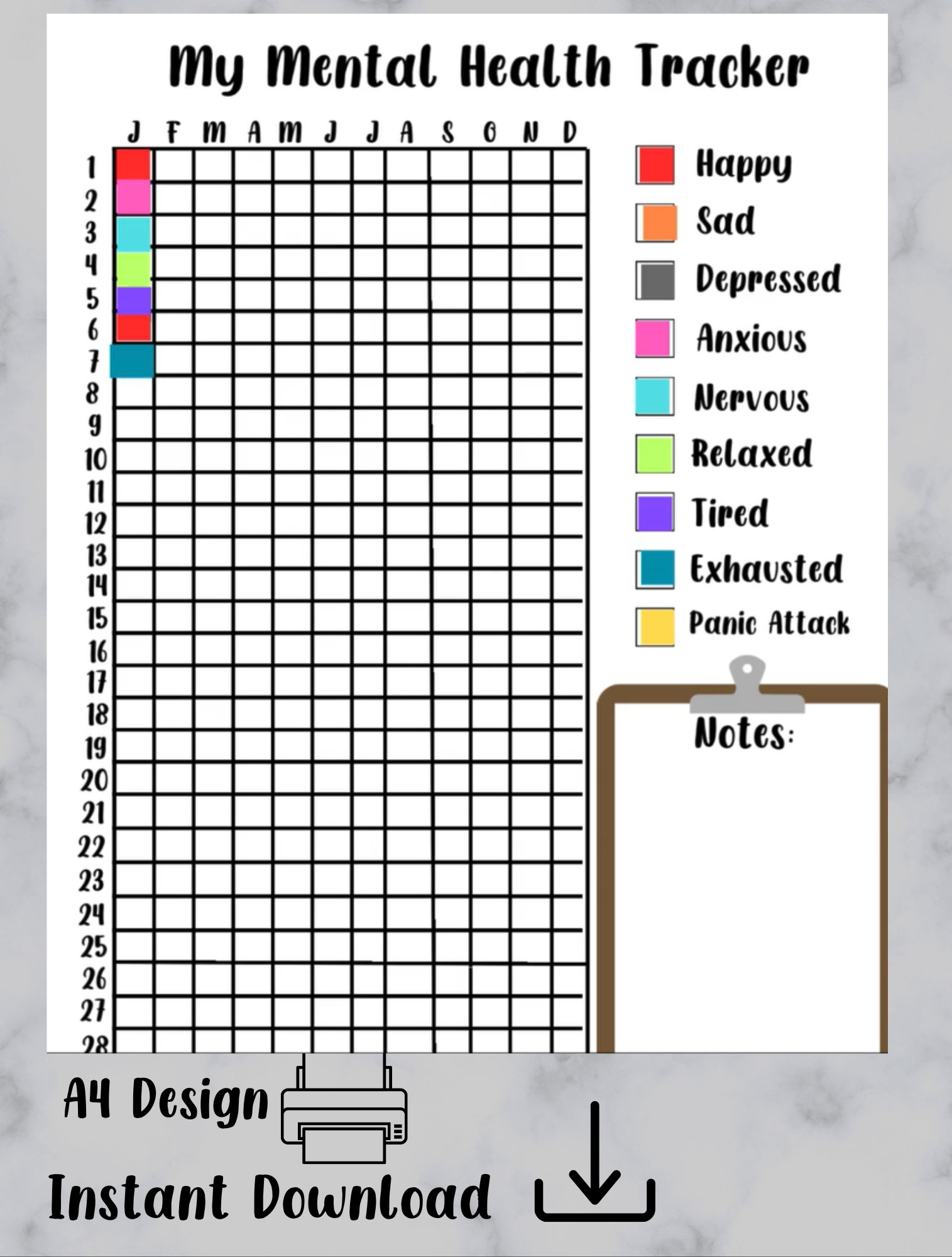 Mental Health Tracker Mental Health Tracker Behaviour Tracker Behaviour ...