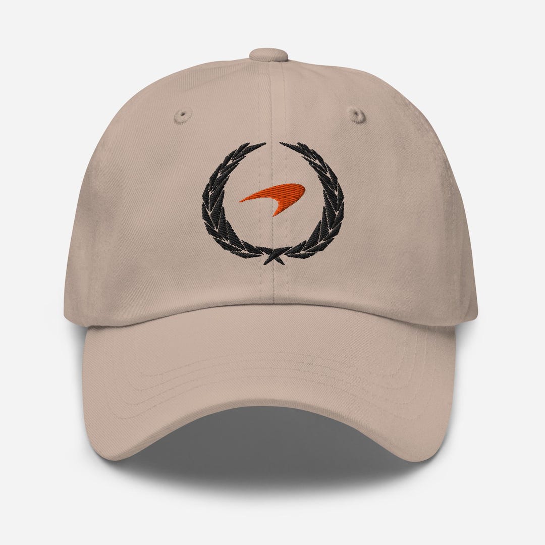 Mclaren F1 Racing Cap • Embroidered Laurel Wreath Dad Hat - Etsy