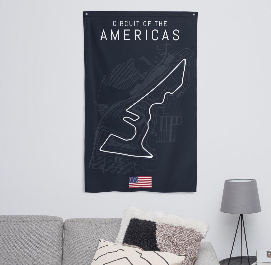 Circuit of the Americas Flag Formula 1 Enthusiast Flag COTA Grand Prix ...