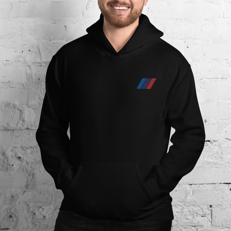 Bmw M Hoodie Embroidered - Etsy
