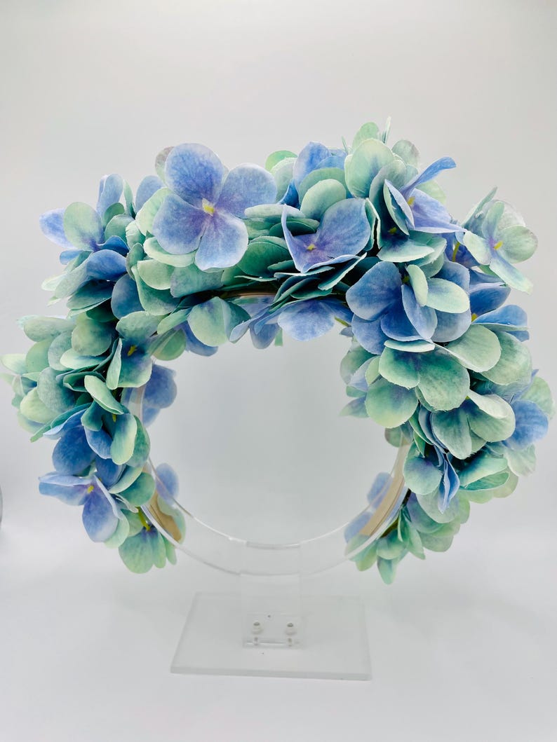 Hydrangea Clouds Flower Crown - Etsy
