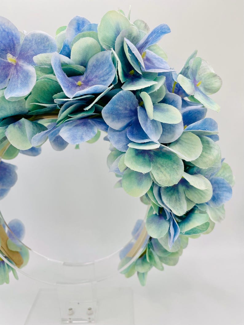 Hydrangea Clouds Flower Crown - Etsy