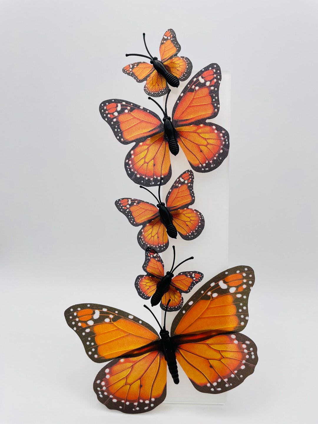 Monarch Butterfly Hair Clips - Etsy