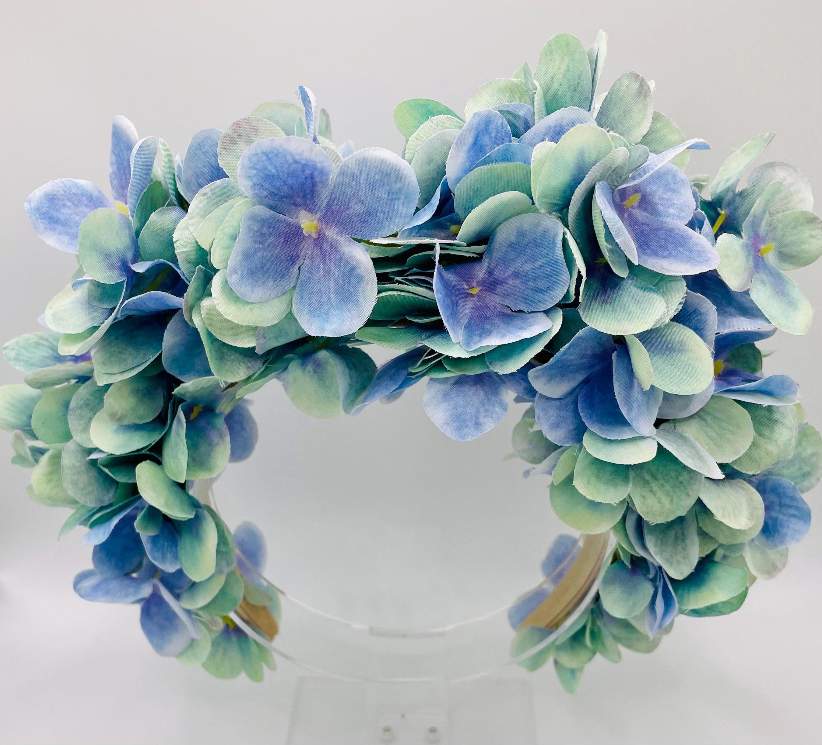 Hydrangea Clouds Flower Crown - Etsy