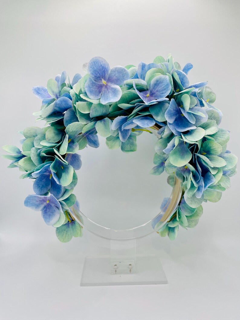 Hydrangea Clouds Flower Crown - Etsy