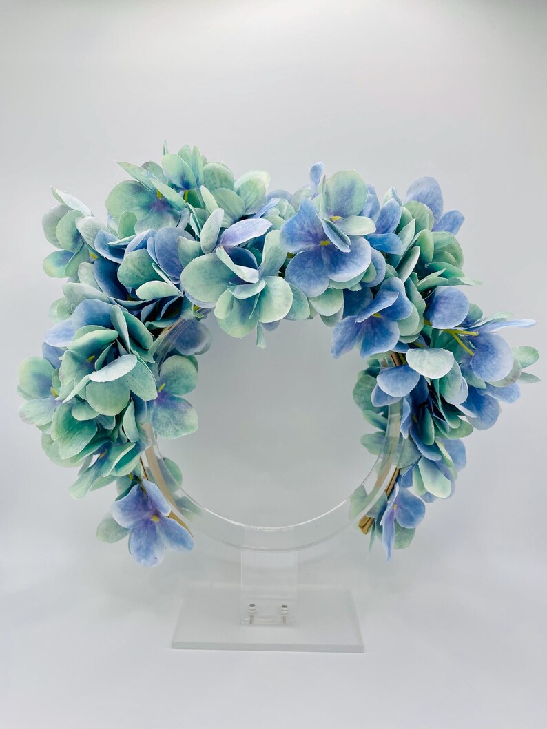 Hydrangea Clouds Flower Crown - Etsy