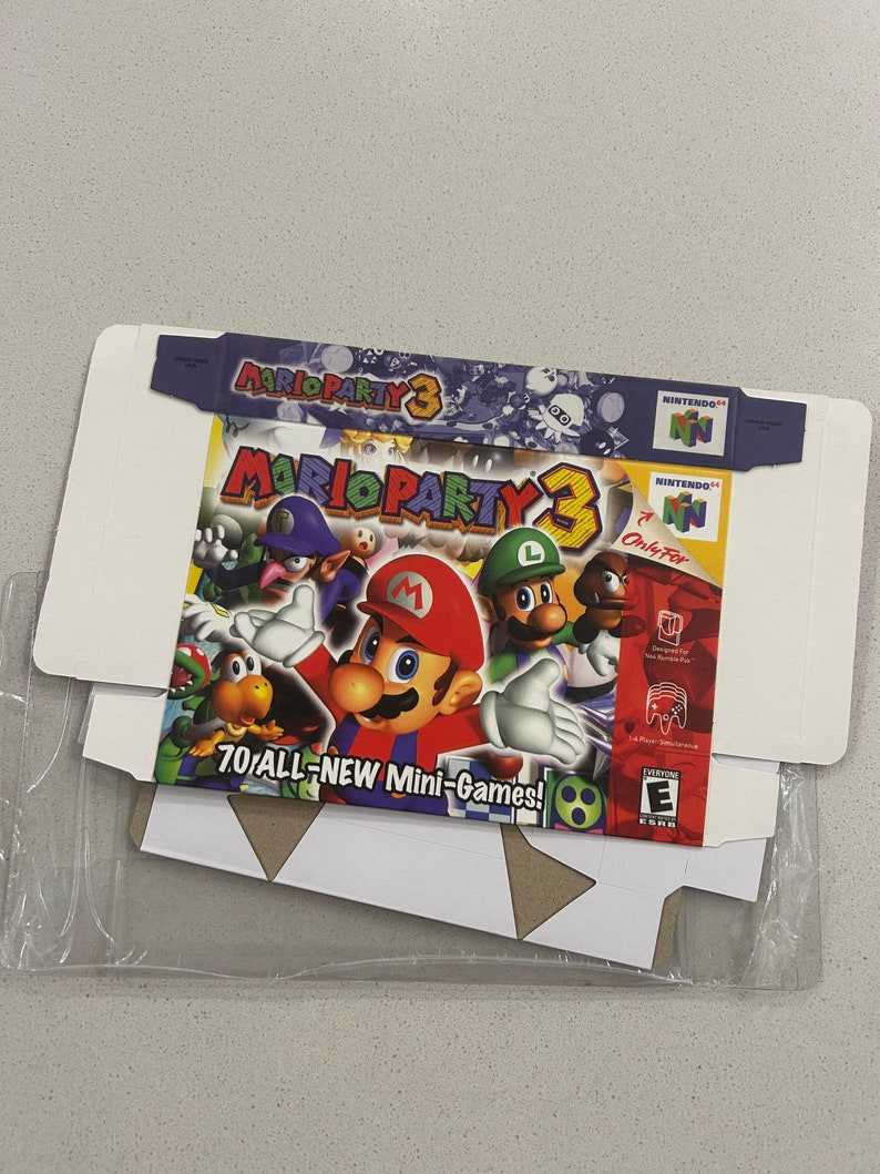 Mario Party 3 Nintendo 64 N64 Box Only - Etsy