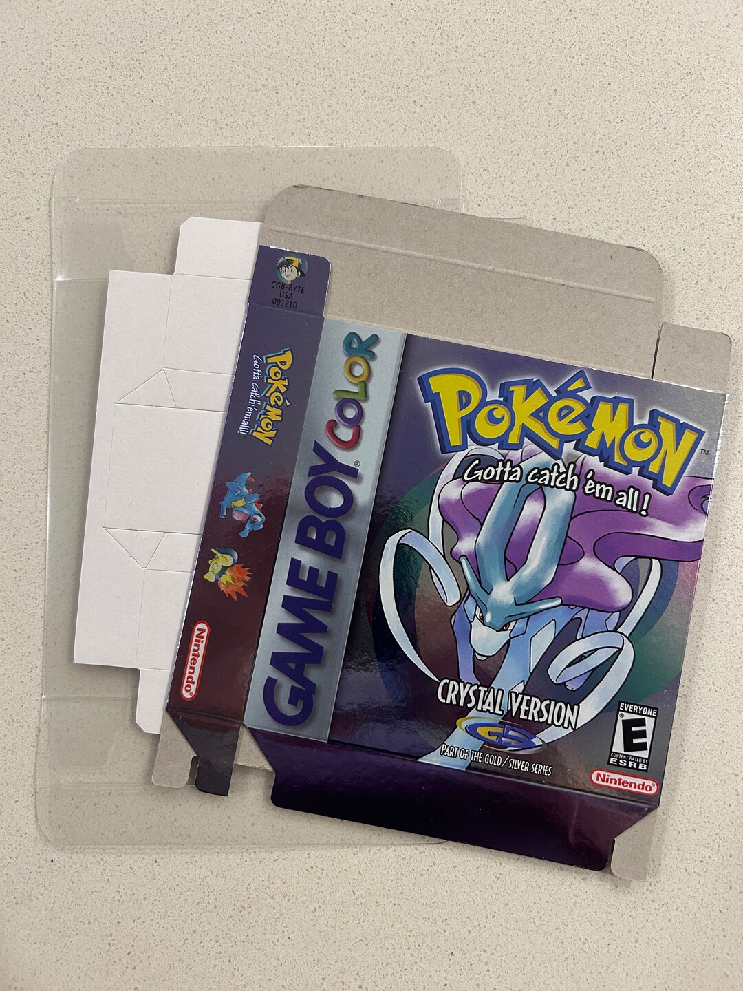 Pokemon Crystal Nintendo Game Boy Color GBC Box Only - Etsy