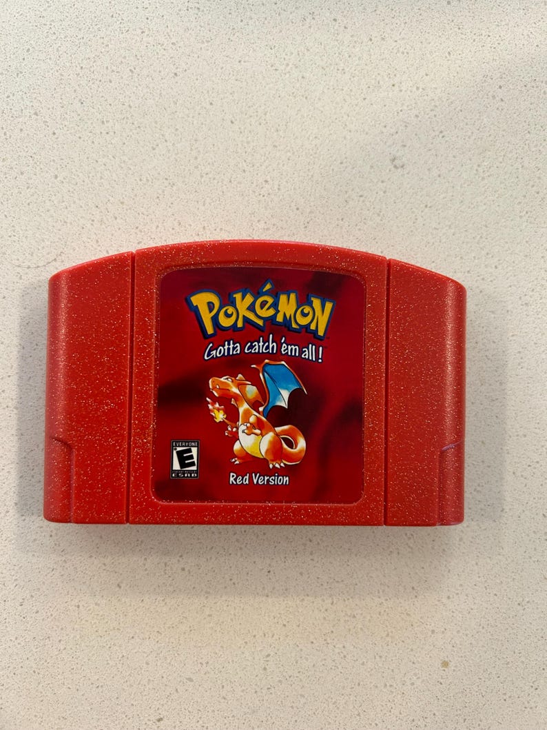 Pokemon Red Version Nintendo 64 N64 - Etsy