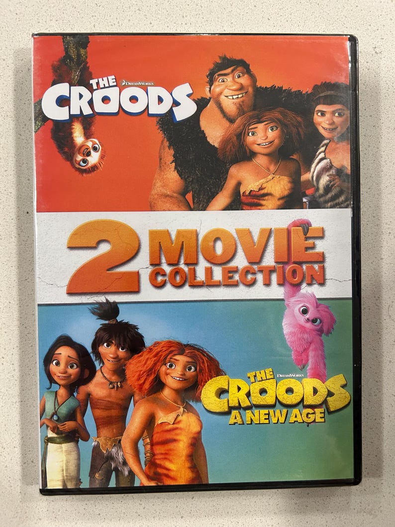 Croods 2 Movie Collection DVD - Etsy