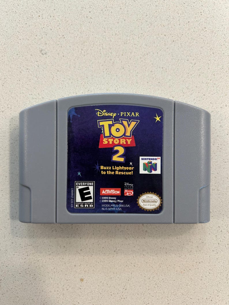 Toy Story 2 Disney Nintendo 64 N64 - Etsy
