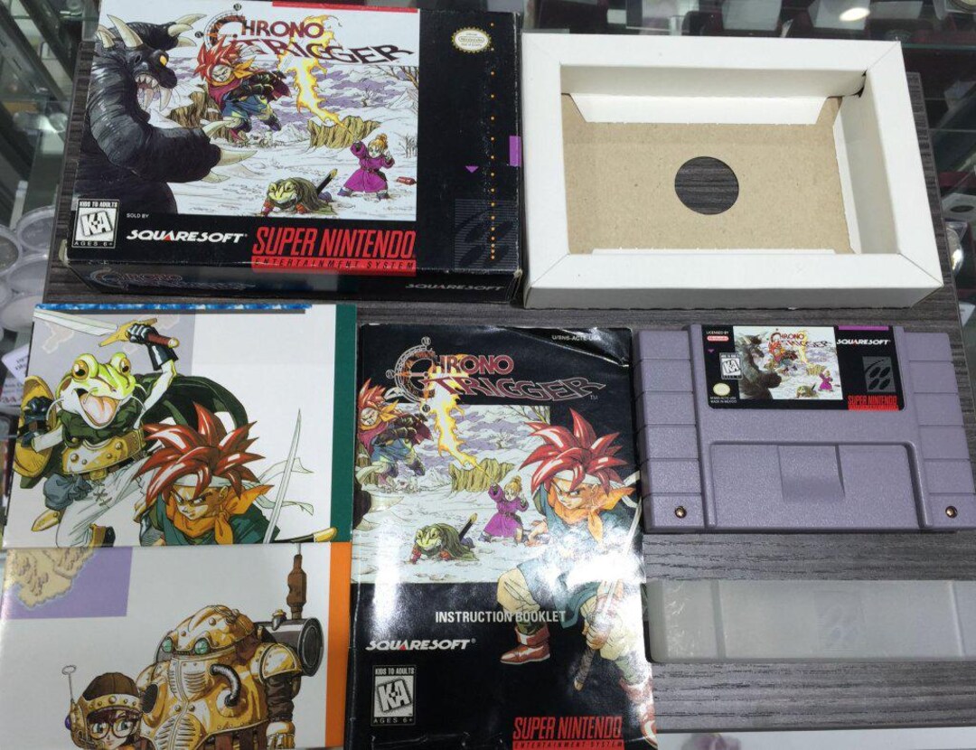 Chrono Trigger Super Nintendo SNES Authentic - Etsy