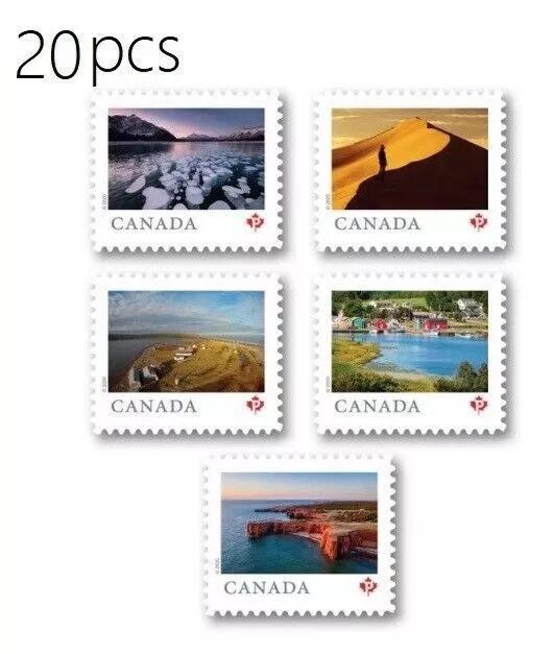 Canada Post Discounted Postage 20 Pcs 2024 Permanent Stamps - Etsy Canada