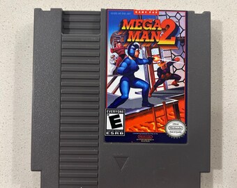 NES Mega Man 2 Glossy Replacement Label Decal Sticker Nintendo - Etsy