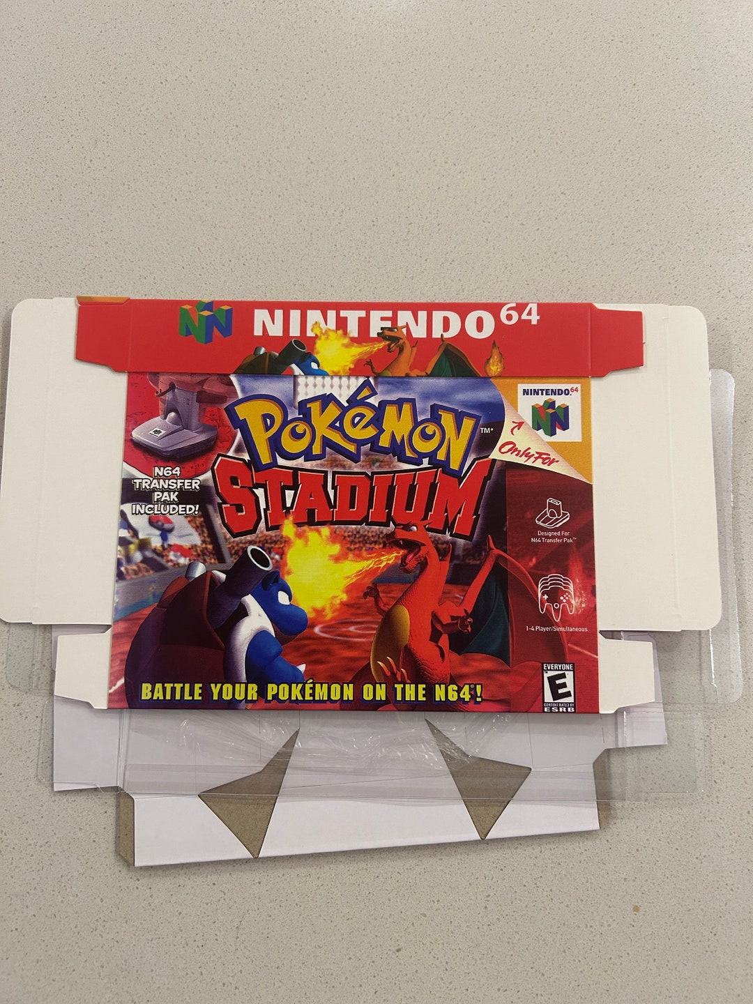 Pokemon Stadium 1 Nintendo 64 N64 Box Only - Etsy
