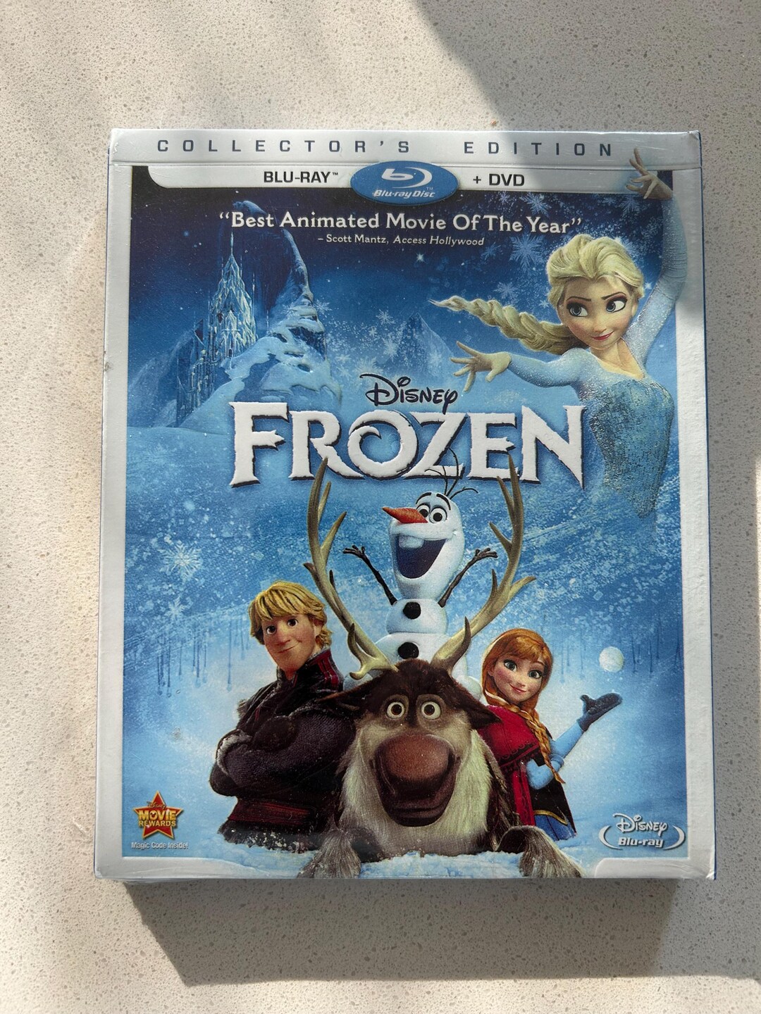 Disney Frozen BLU RAY DVD - Etsy