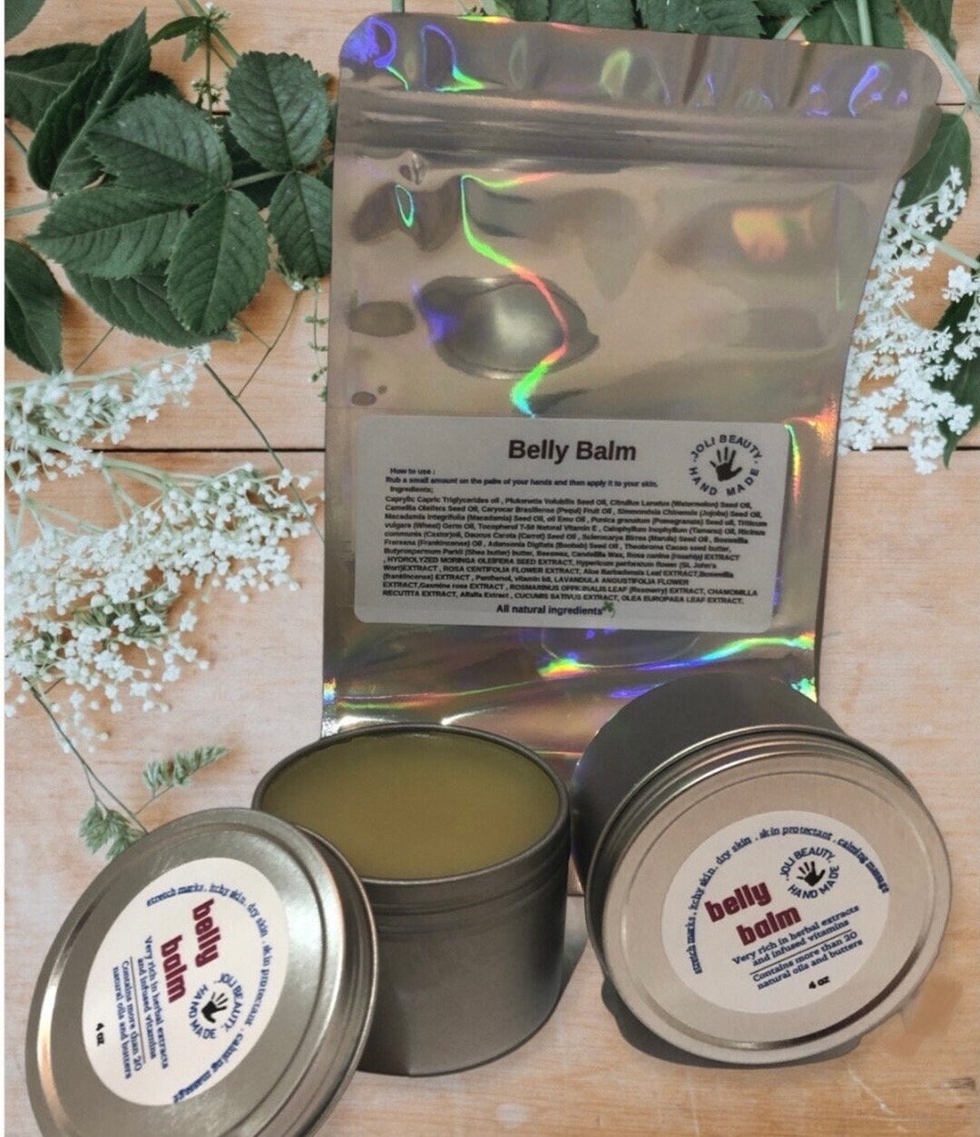 Organic Belly Balm | Pregnancy Gift | Stretch Mark | New Mother Gift ...