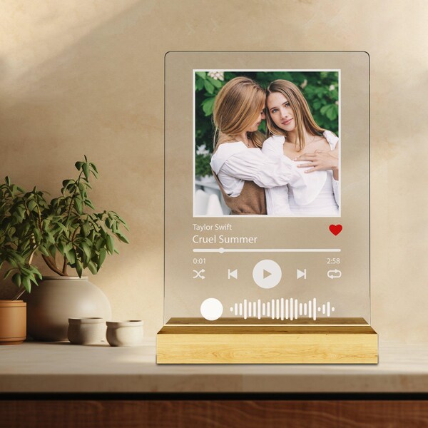 Custom Glass Album Cover - Etsy