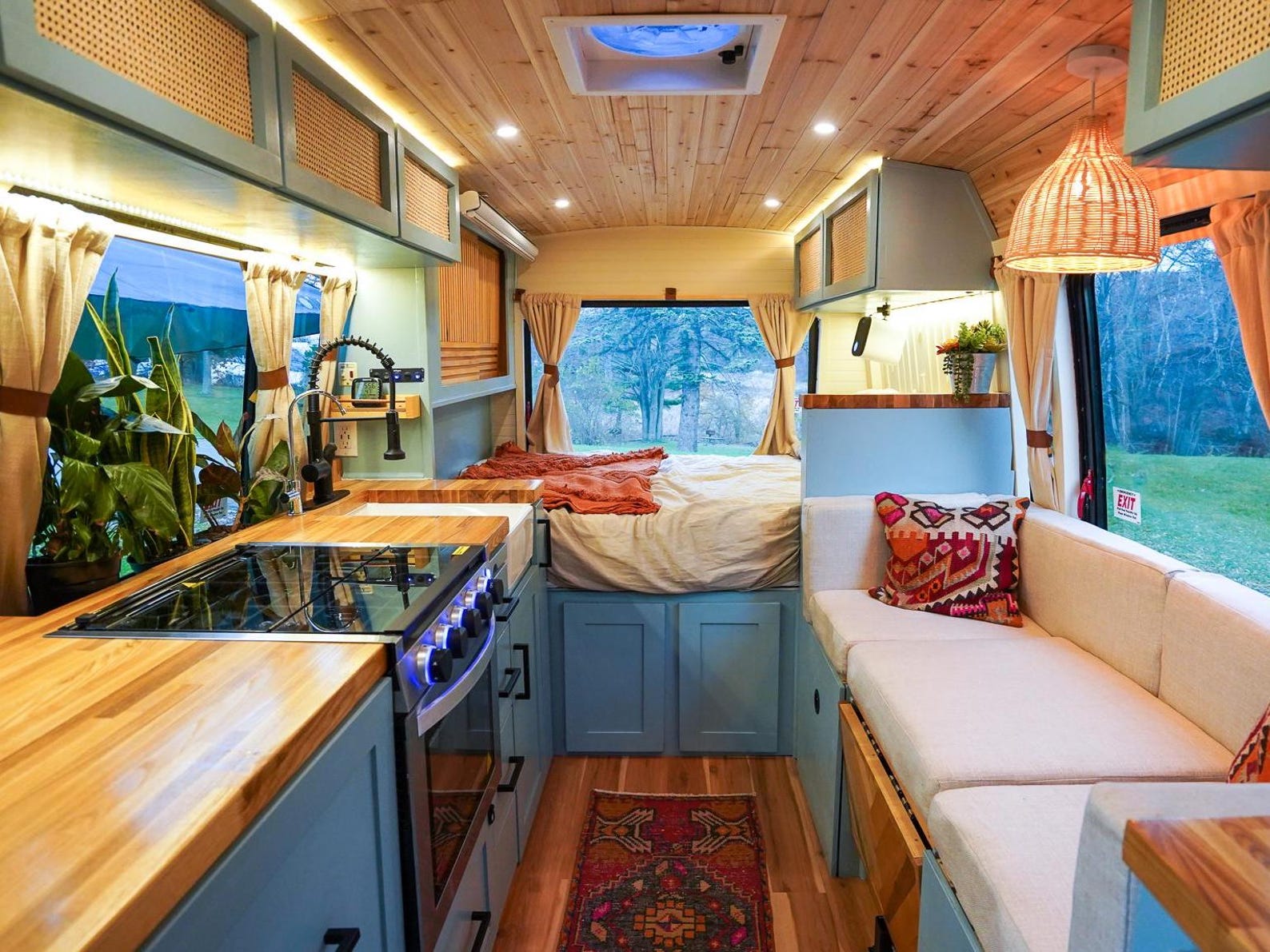 Build Plans: Couch/booth/bed Convertible Furniture for Van Life, Bus ...