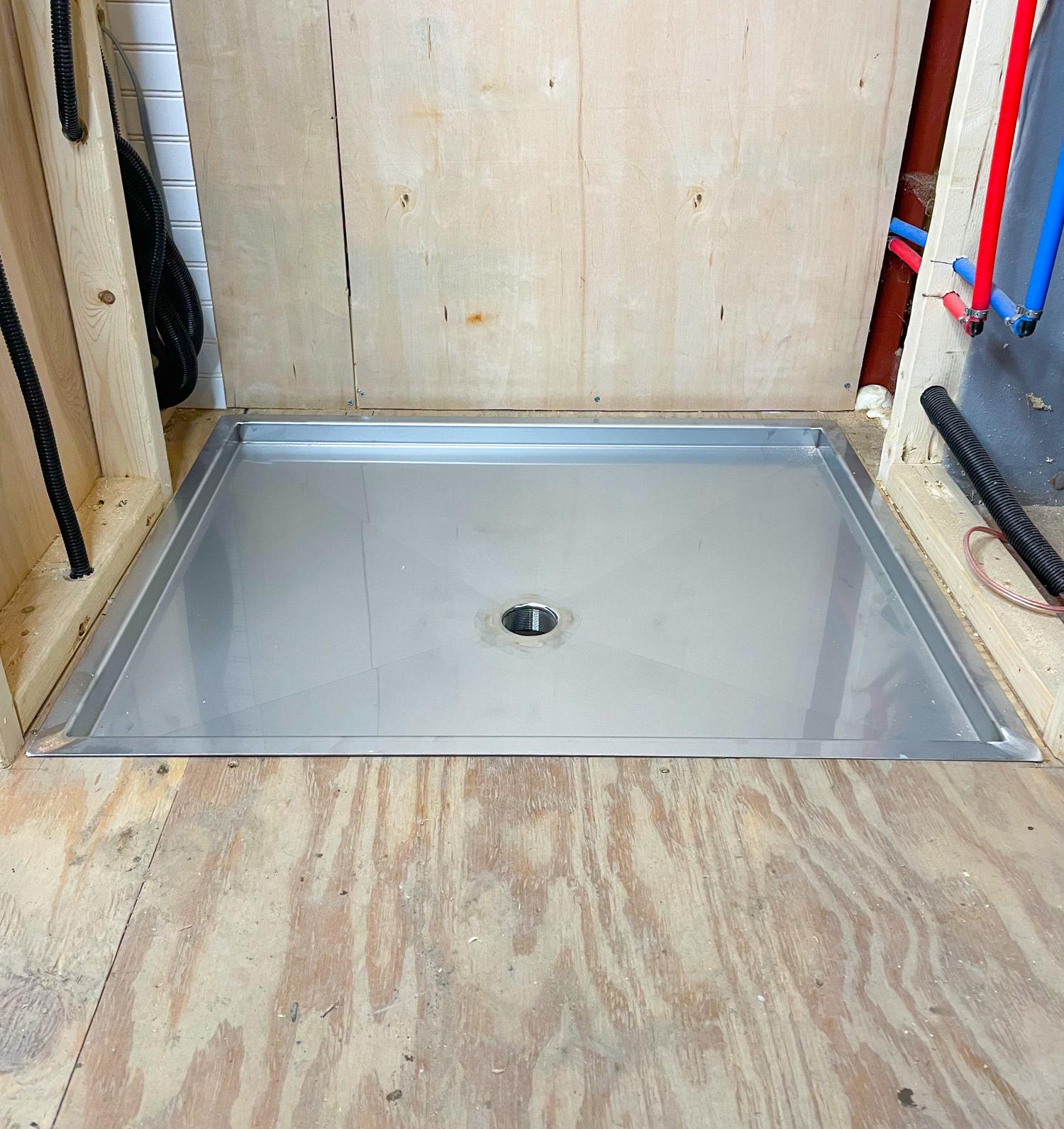 Custom Shower Pan for Vans, Buses, Rvs & Tiny Homes! **fully Custom ...