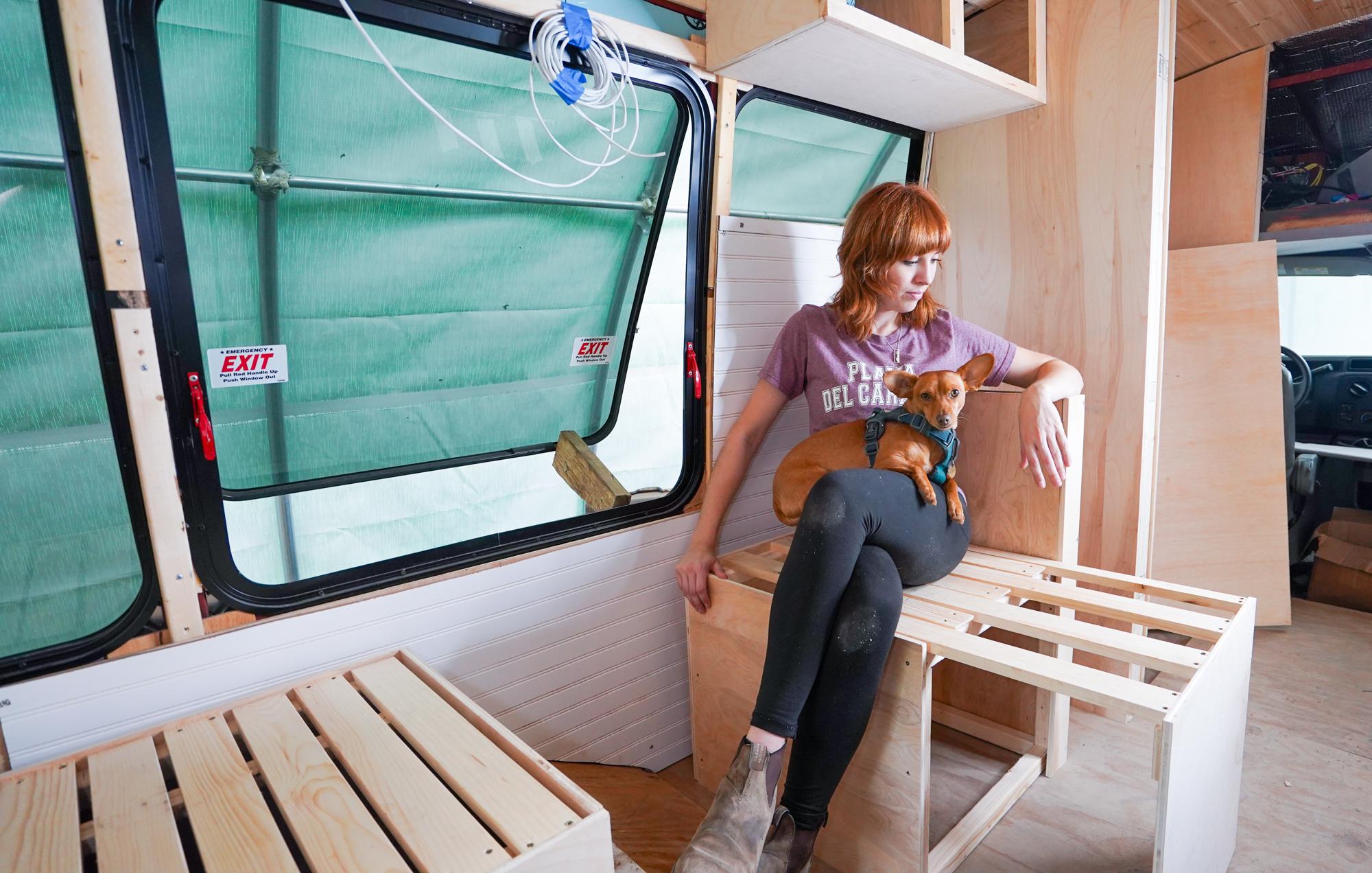 Build Plans: Couch/booth/bed Convertible Furniture for Van Life, Bus ...