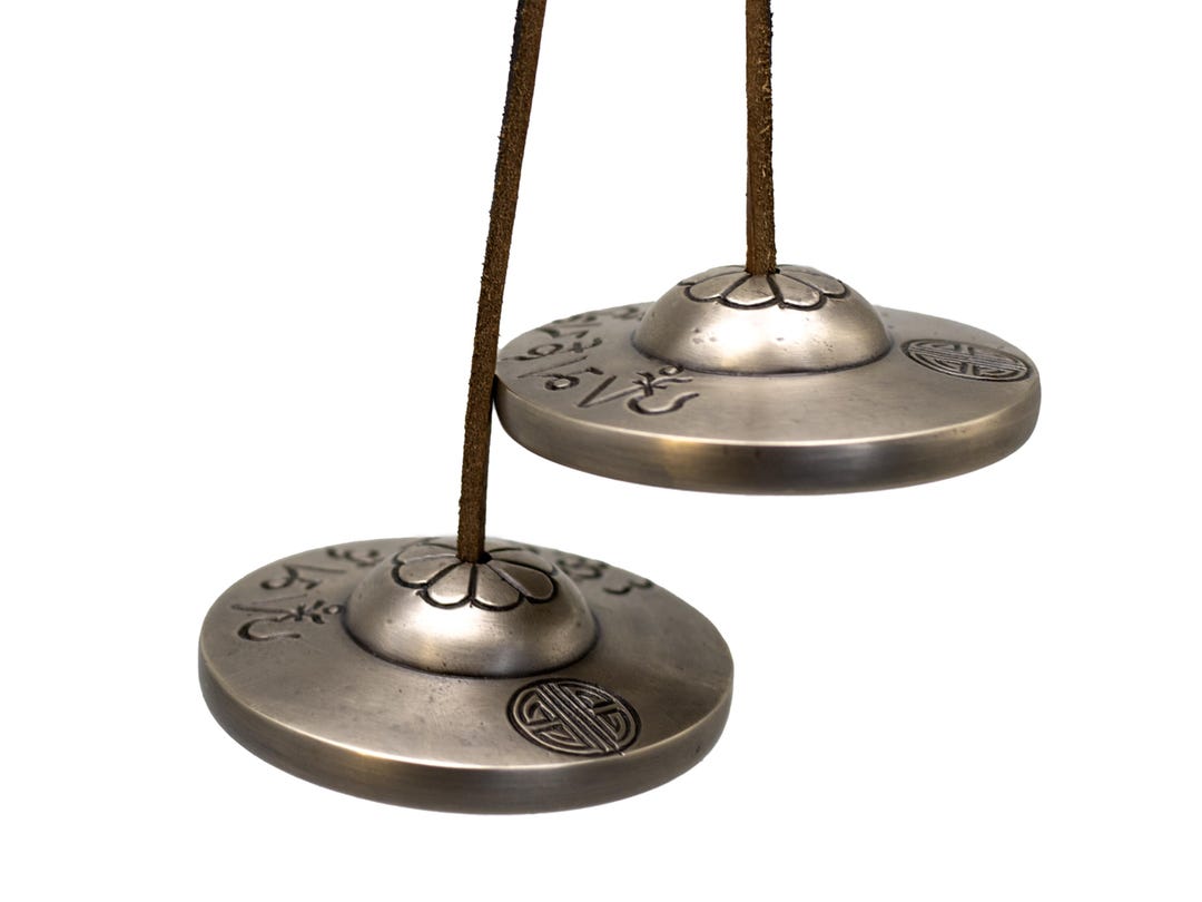 Full Moon Tibetan Tingsha Bells for Meditation and Healing, Harmonize ...