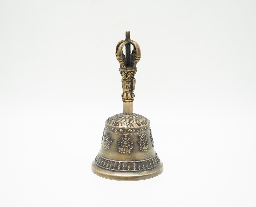Vajra Bell -tibetan Singing Bowl From Nepal-holistic Bowls- Harmonize ...