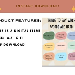 Grief Moments Poster, Therapy Office Decor, Self Care Printable ...