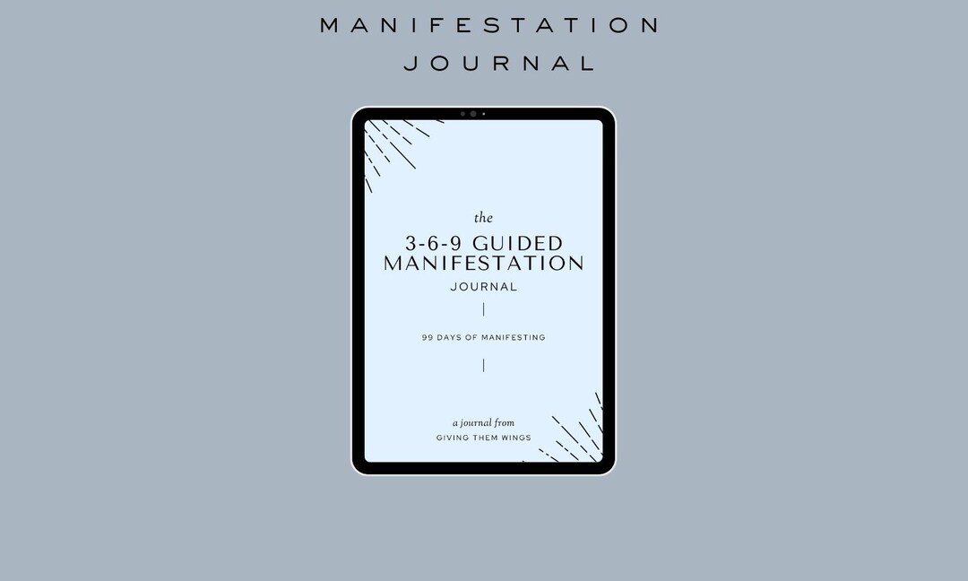 Manifestation Journal 2025, Goal Tracker, Vision Board, Goal Setting ...