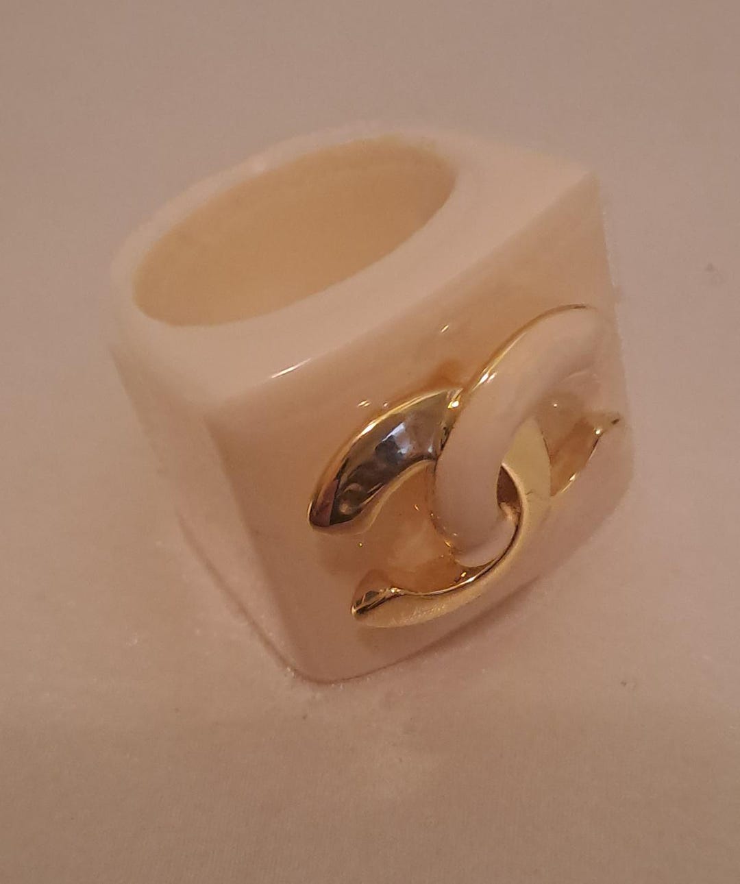 Chanel 54 Mm CC Ring - Etsy