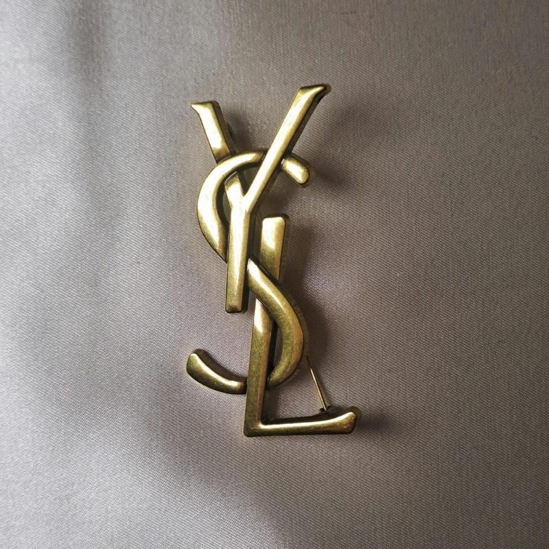 Ysl Brooch - Etsy