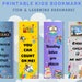 Printable STEM & Learning Bookmarks for Kids Science, Math, Reading ...