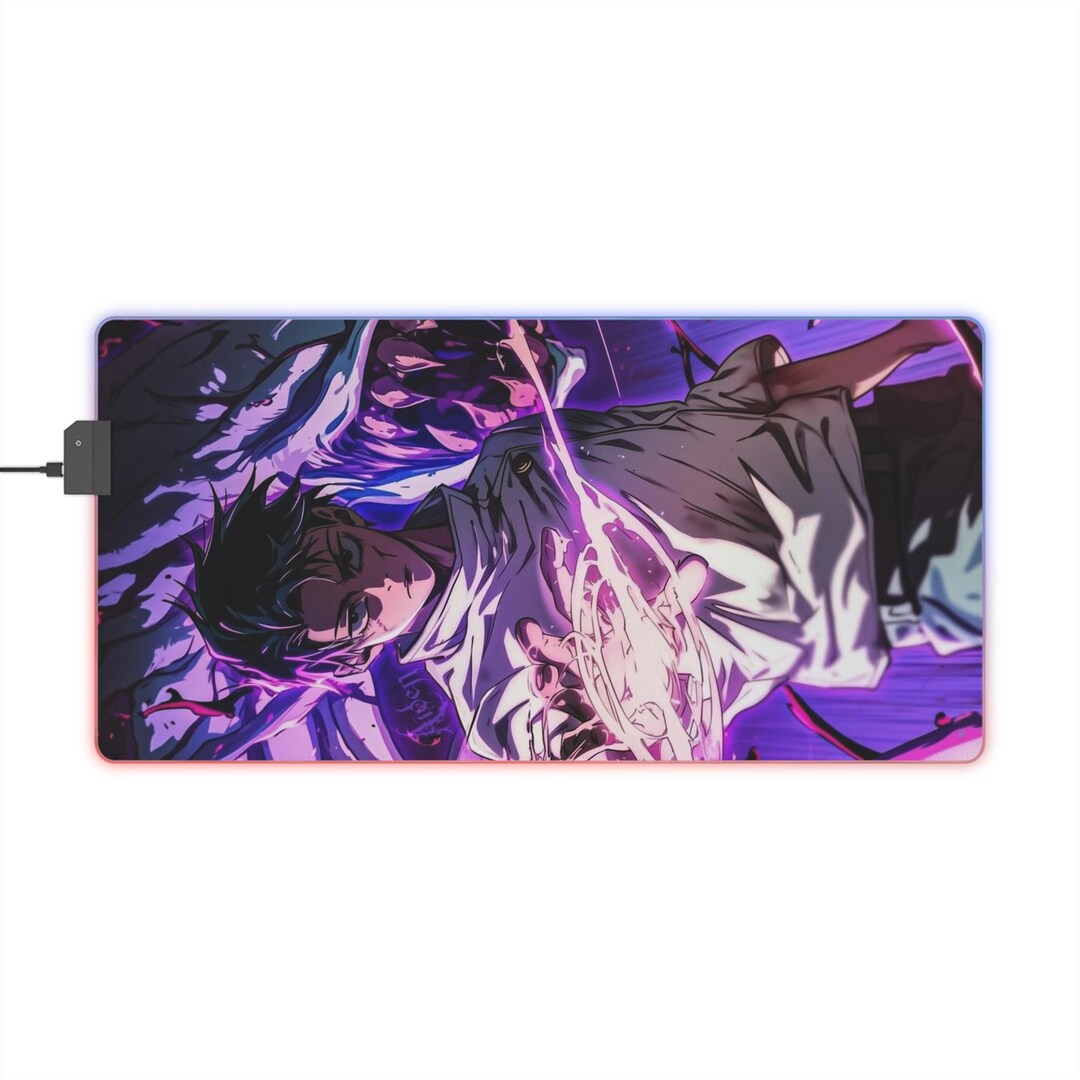 Yuta LED Anime Gaming Mousepad, Gaming, Desk Mat, Anime Mouse Pad ...
