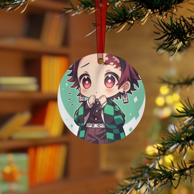 Tanjiro, Demon Slayer, Chibi, Anime Ornaments, Cute Holiday Decorations ...