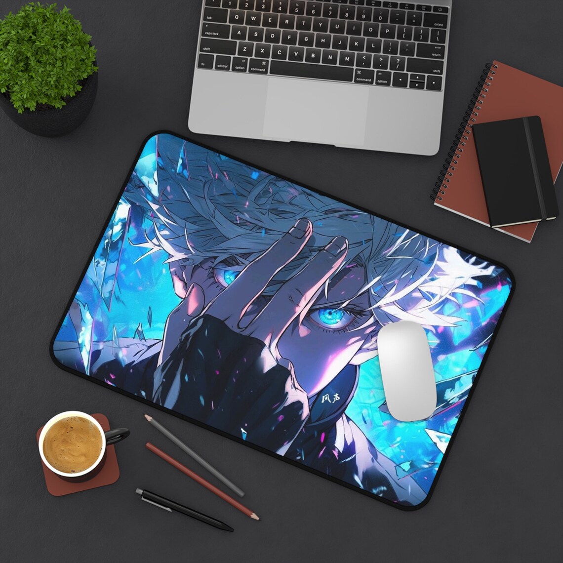 Gojo JJK Mousepad, Gaming Mousepad, Large Desk Mat, Anime Mouse Pad ...