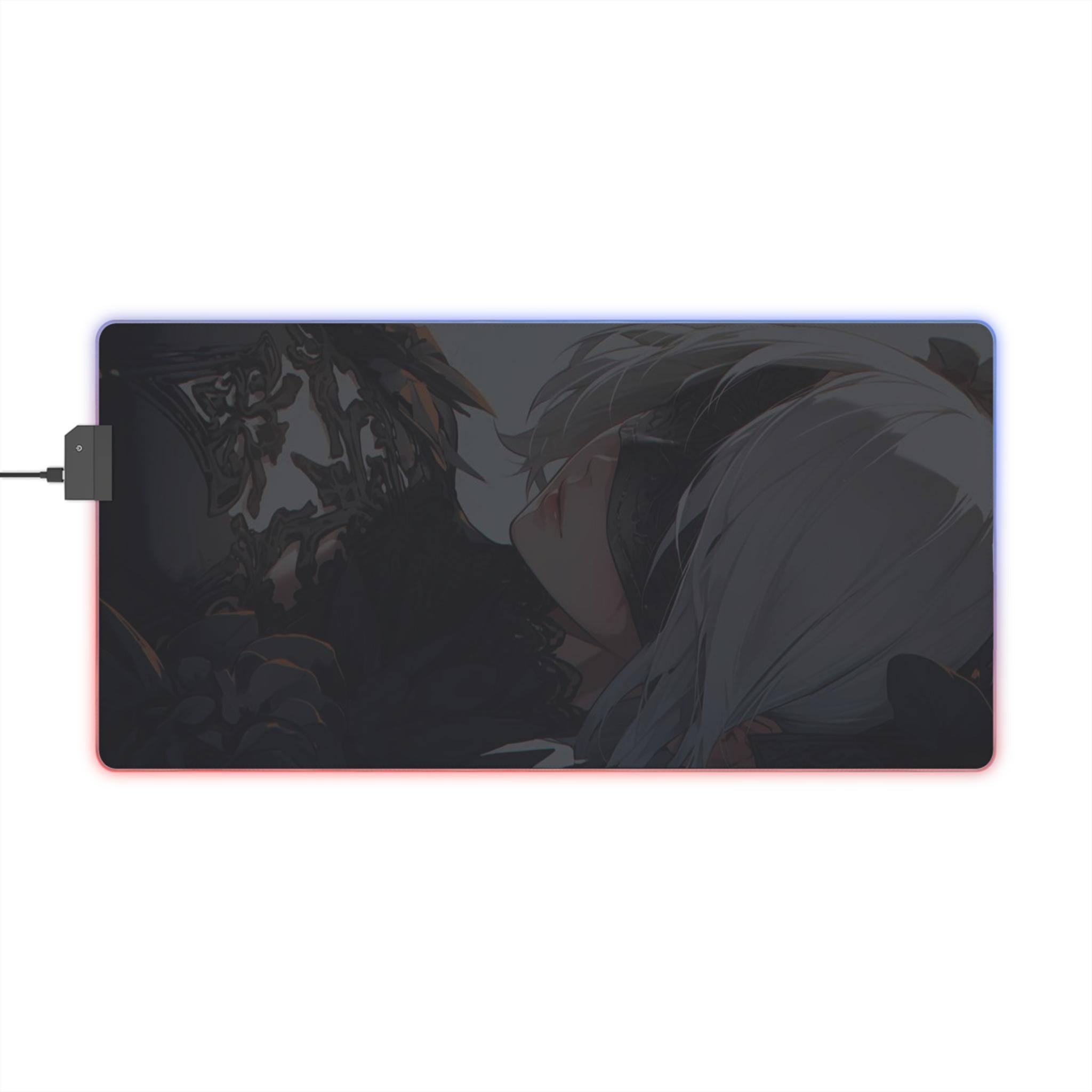 LED Mouse Pad Nier Automata Aesthetic Series Mousepad, Gaming, Desk Mat ...