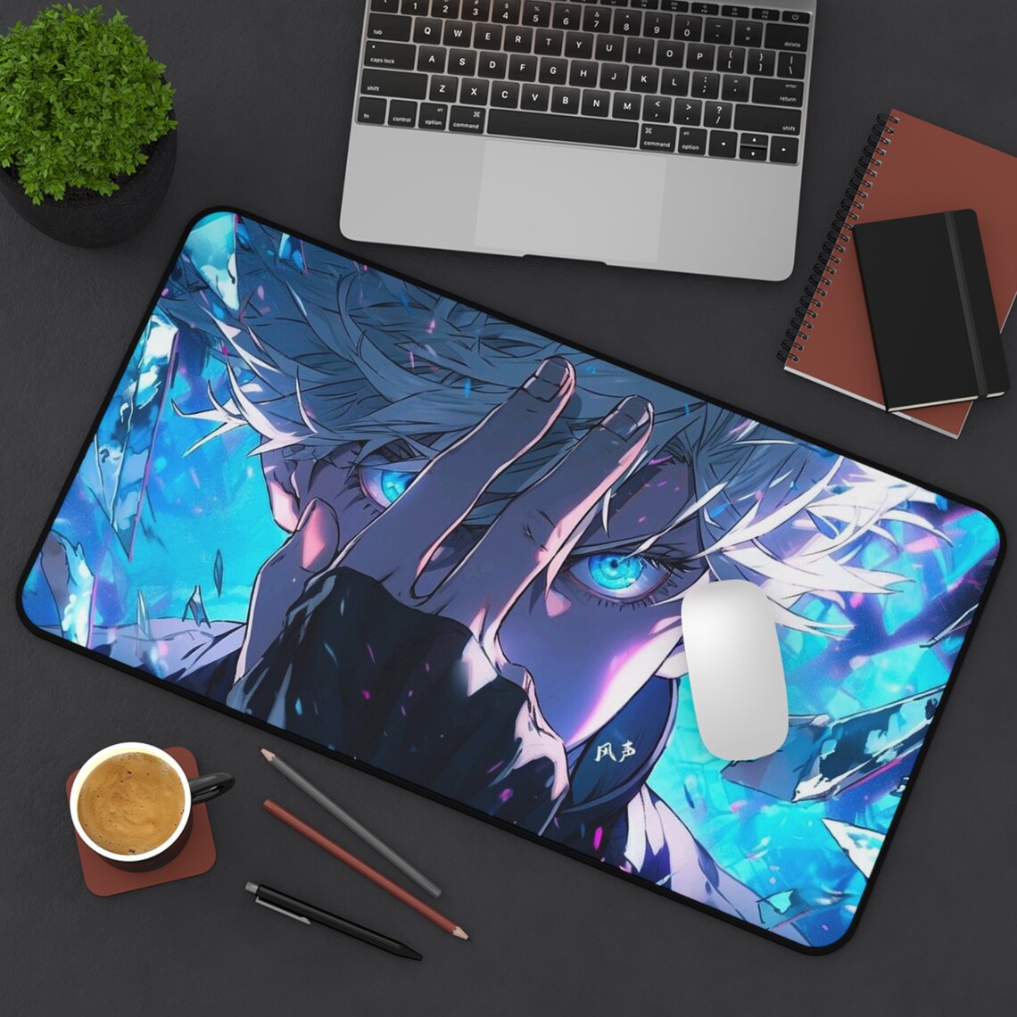 Gojo JJK Mousepad, Gaming Mousepad, Large Desk Mat, Anime Mouse Pad ...