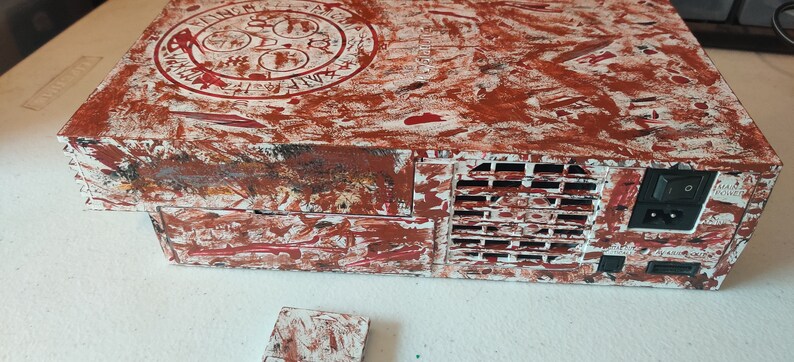 PS2 Playstation 2 Console Horror Theme authentic Item Hand Painted - Etsy