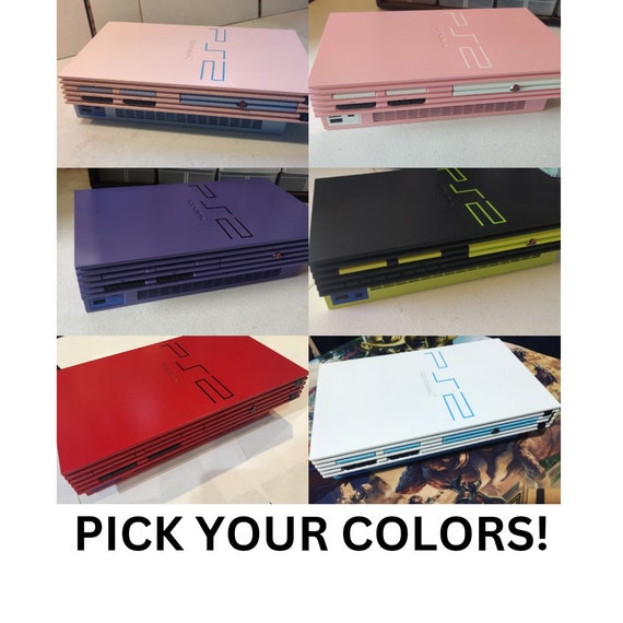 PS2 Playstation 2 Console Pick Your Colors authentic Item Hand Painted Etsy Australia
