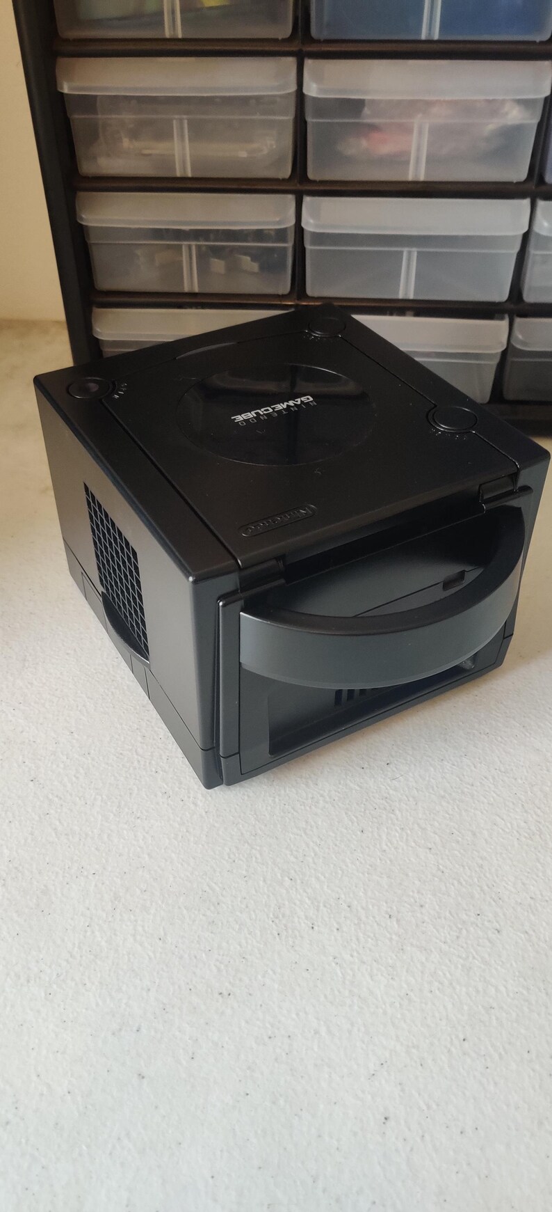 Nintendo Gamecube Black authentic Item Hand Painted - Etsy