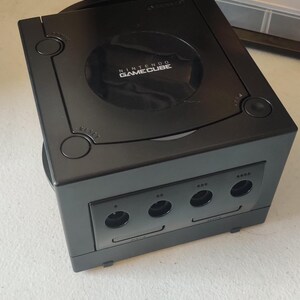 Nintendo Gamecube Black authentic Item Hand Painted - Etsy