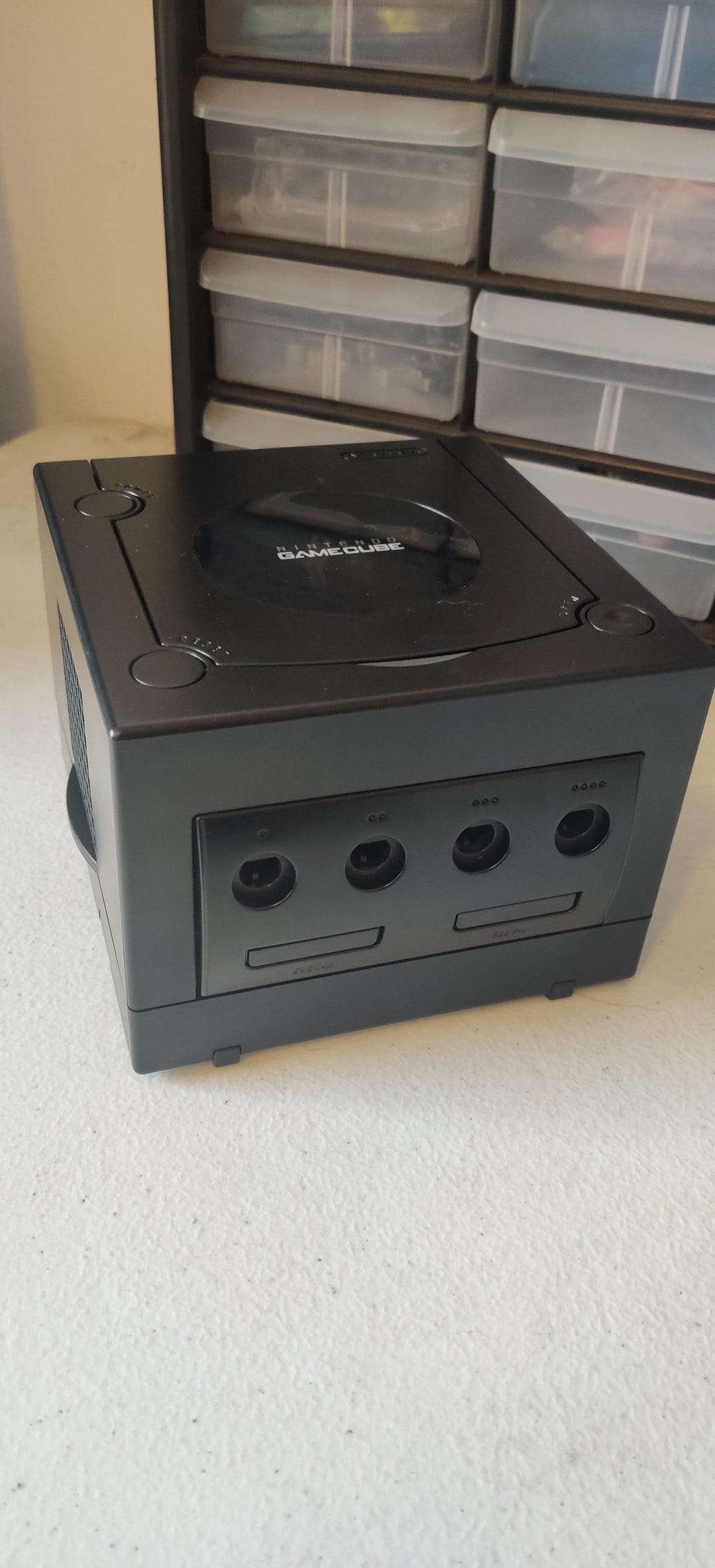 Nintendo Gamecube Black authentic Item Hand Painted - Etsy