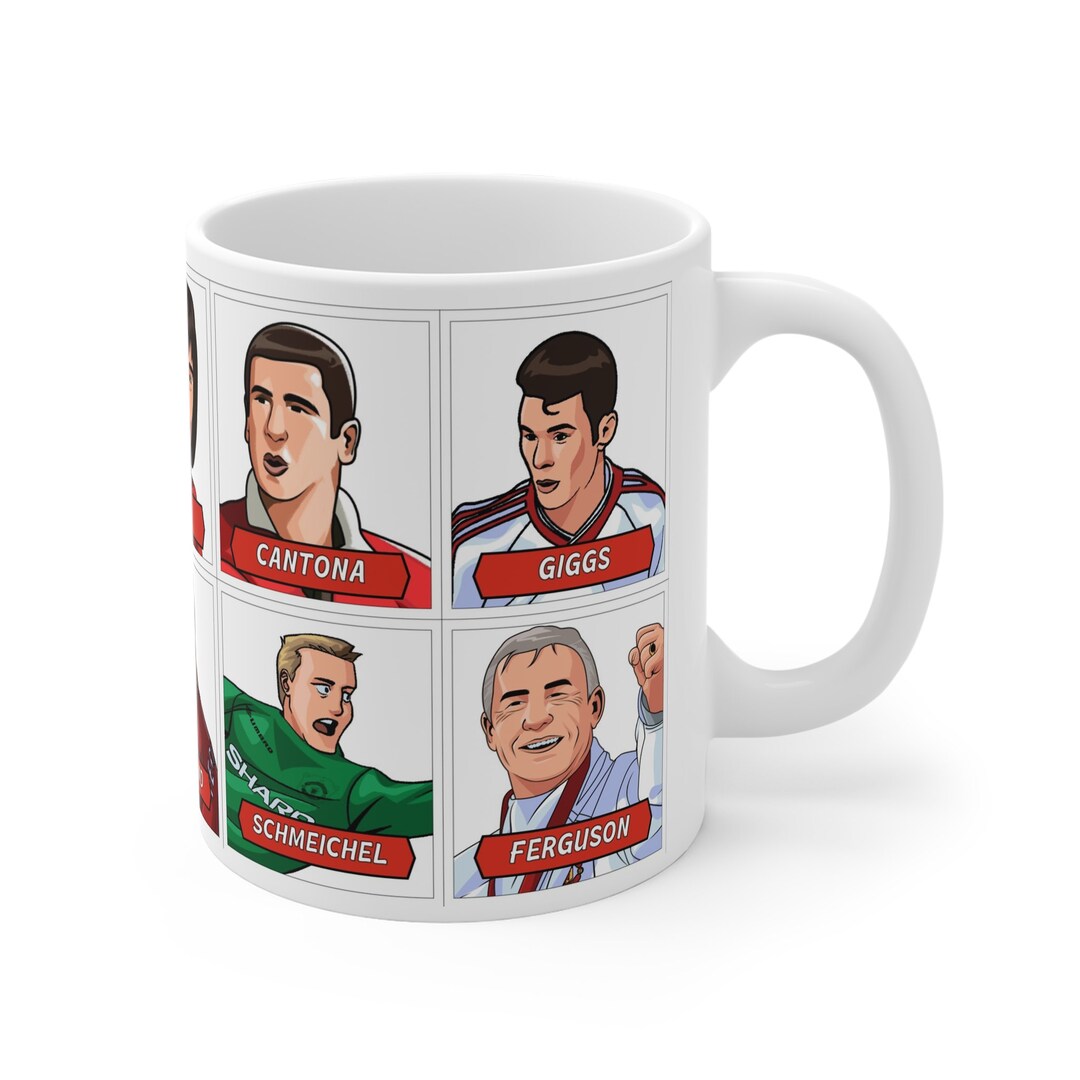 Red Devils - Manchester United Panini Sticker Book Style Mug - Football ...
