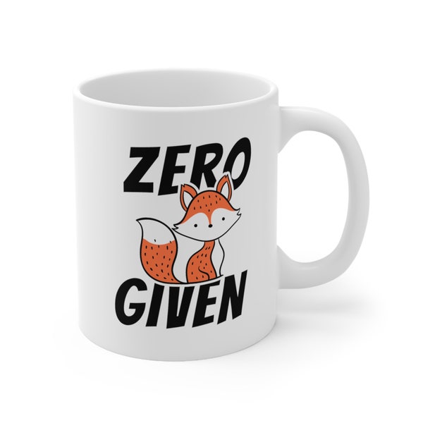 Zero Fox Given Mug - Etsy
