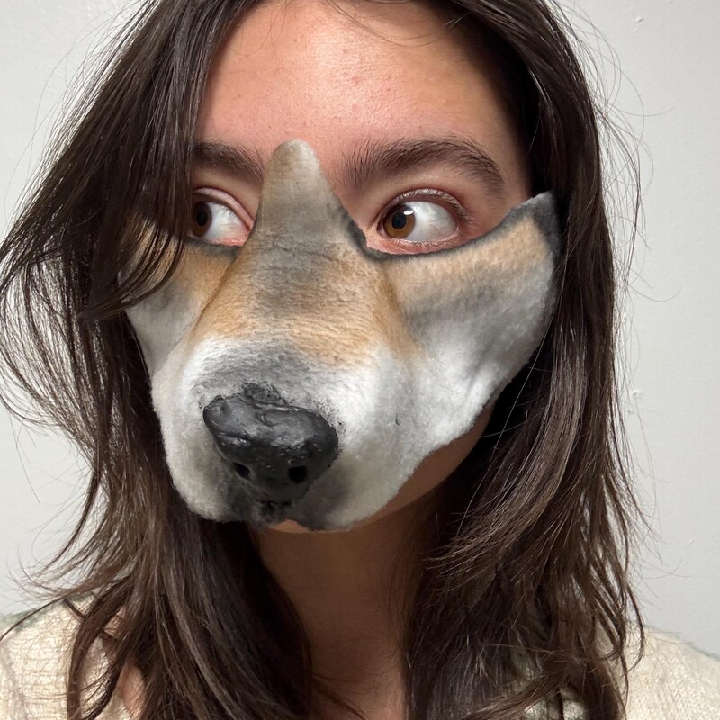 Snout Mask Fox - Etsy UK